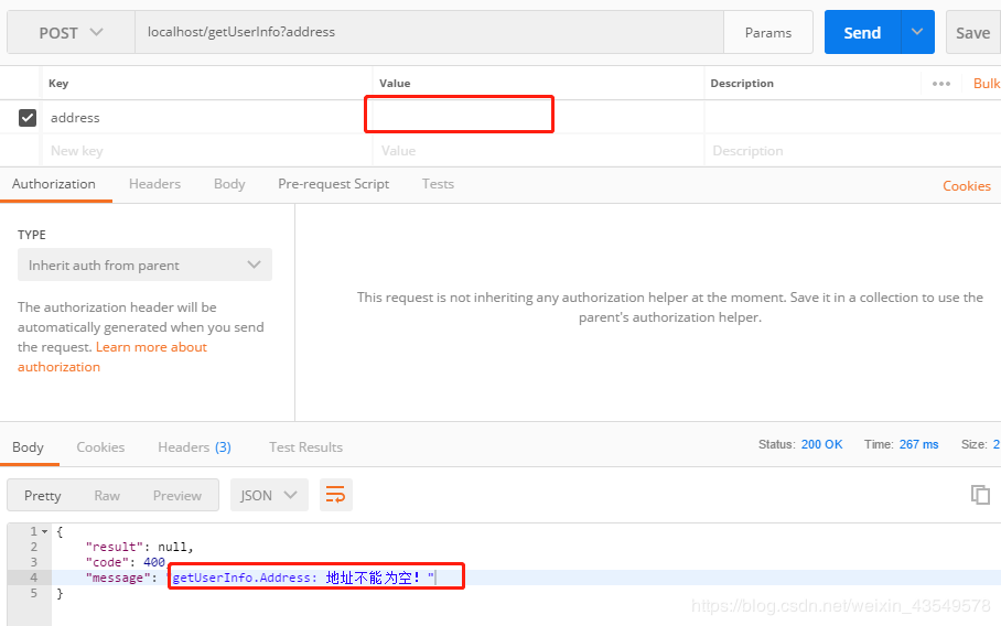 Springboot Validate 全局exception记录 孤风 Csdn博客